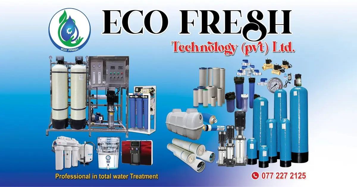 Eco Fresh : Trusted Water Treatment Provider in Sri Lanka
